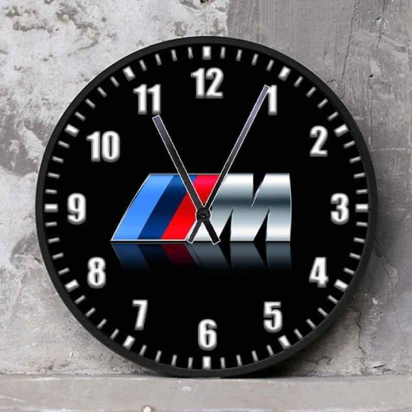 clock | Wall Decor | Bmw Logo Wall Clock Room Decor New | Poshmark